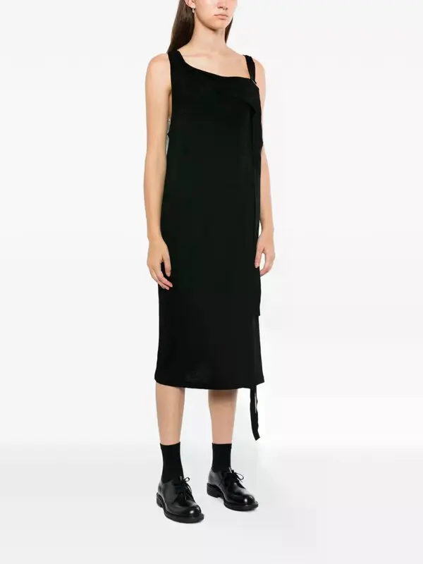 Yohji Yamamoto Wool Sleeveless Dress