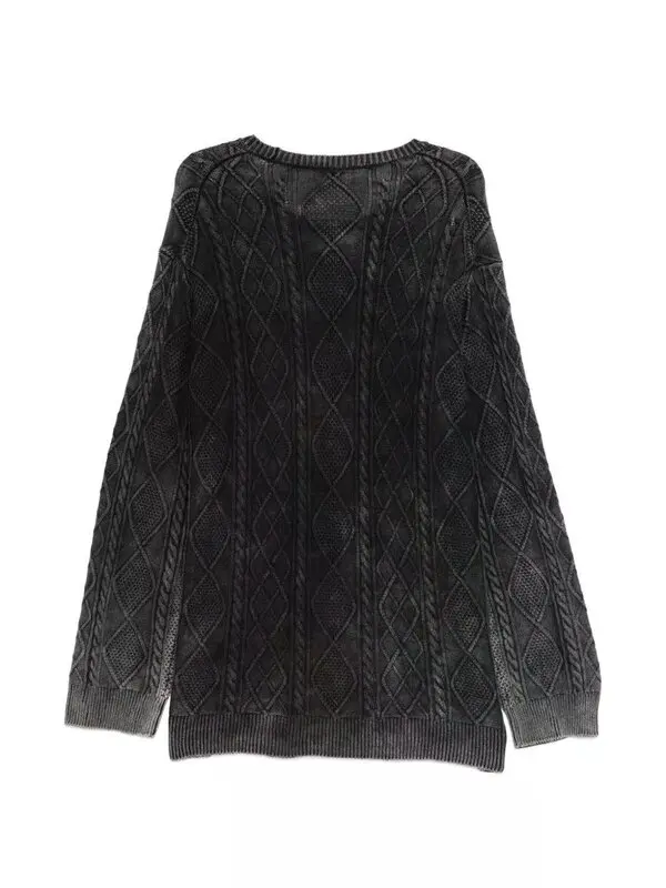 Yohji Yamamoto Alan Cable-knit Sweater