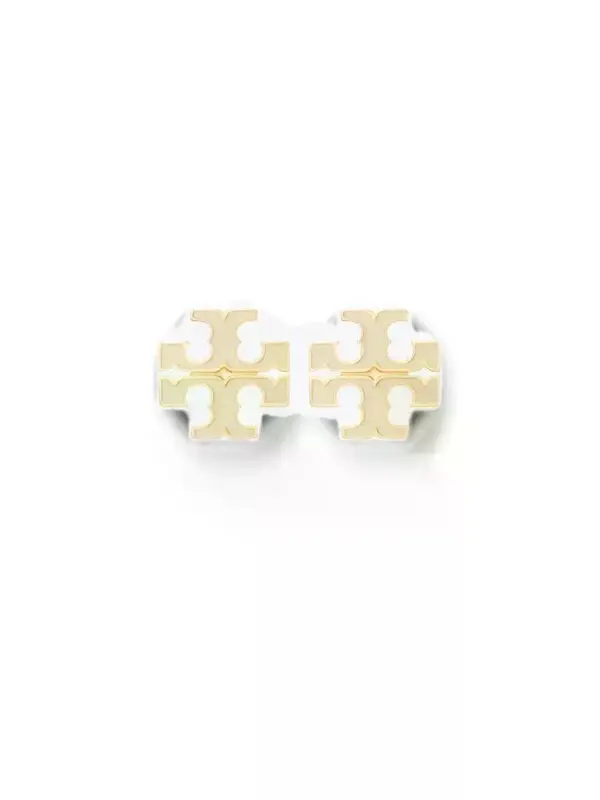 Tory Burch Logo Stud Earrings - Gold