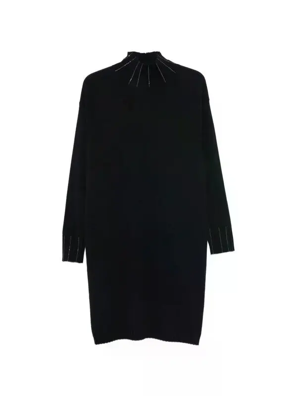 Fabiana Filippi Embellished Midi Dress - Blue