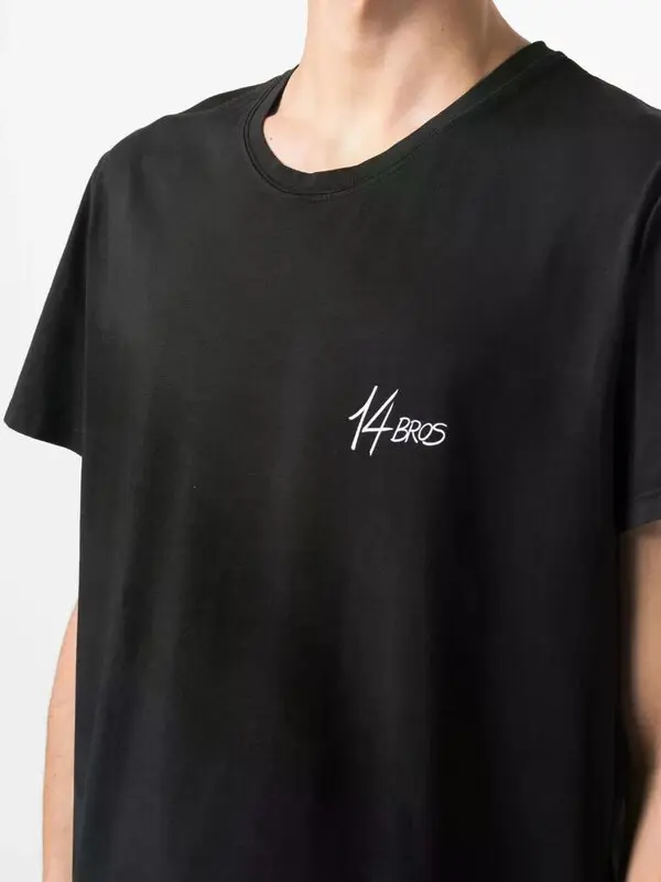 14BROS Logo-print Cotton T-shirt