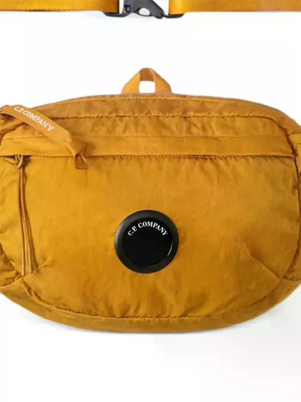C.P. COMPANY Lens Detail Belt Bag - Yellow