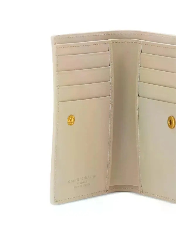 GIANNI CHIARINI Knot-detail Leather Wallet
