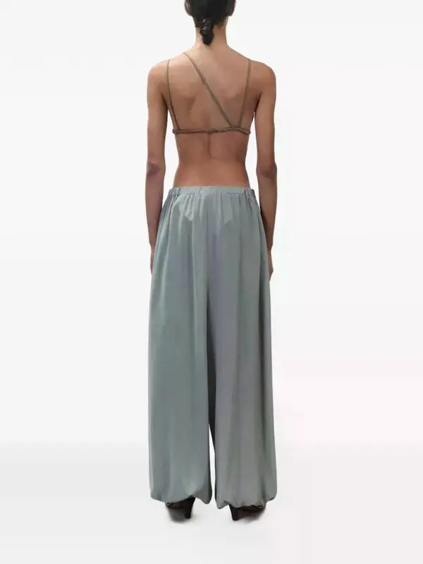 ALYSI Balloon-leg Trousers - Grey