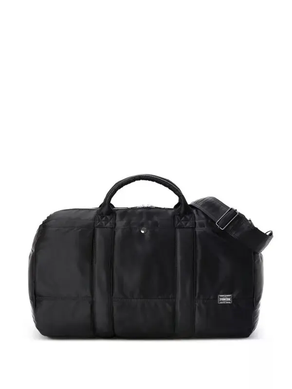 PORTER-YOSHIDA & CO Tanker Drum Zip-top Duffel Bag - Black