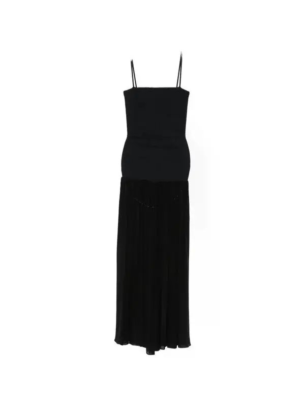 Hunza G Square-neck Maxi Dress