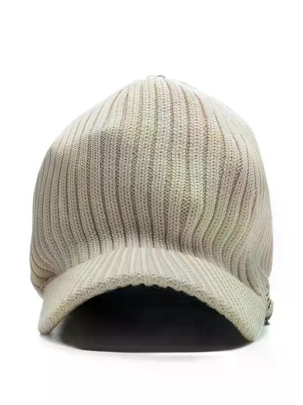Adidas X Wales Bonner X Y-3 Rib-knit Beanie Cap - Neutrals