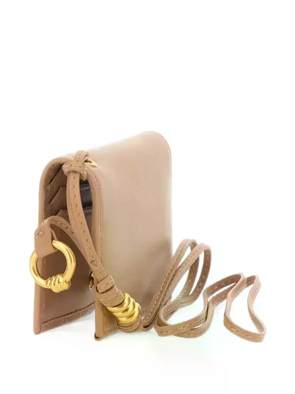 GIANNI CHIARINI Knot-detail Wallet - Neutrals
