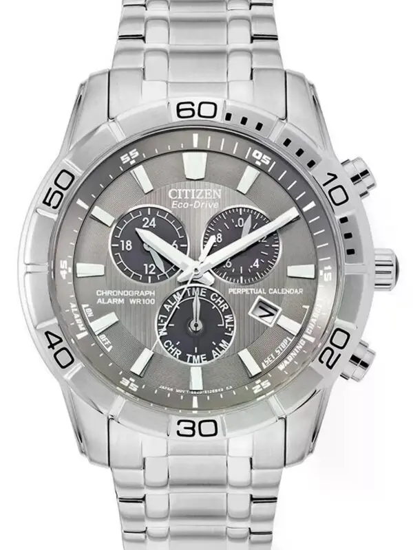 Citizen Brycen 44mm Chronograph Watch - Grey