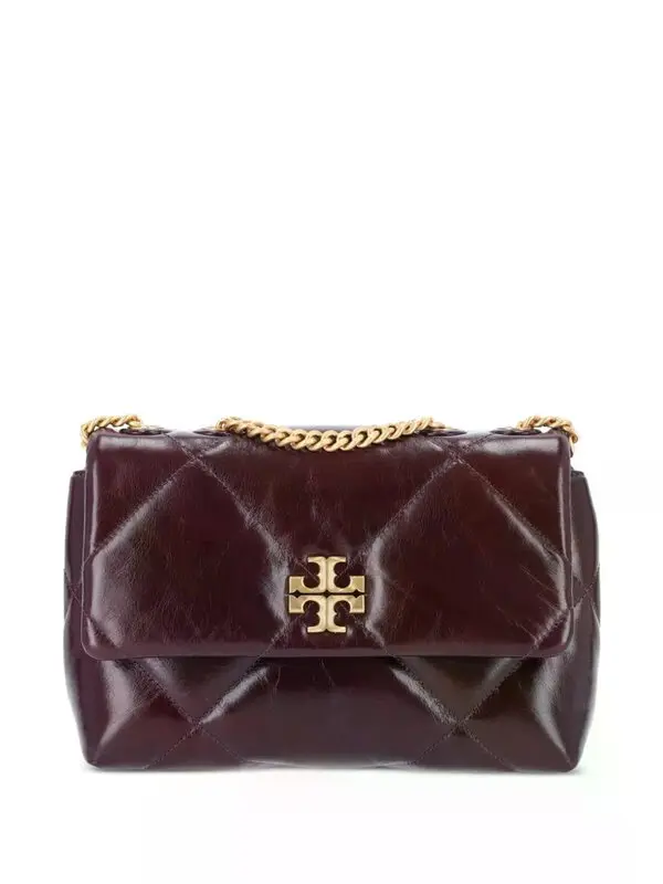 Tory Burch Small Kira Quilted Shoulder Bag - Red