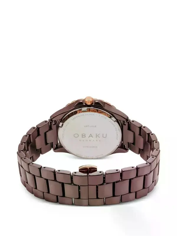 OBAKU Denmark 32mm Watch With Link Bracelet