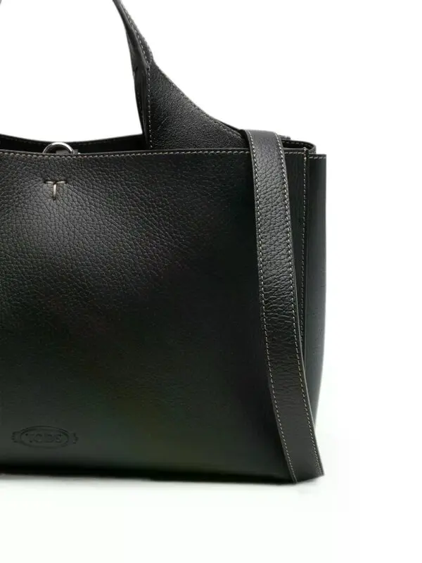 TOD'S Hanging T Leather Tote Bag