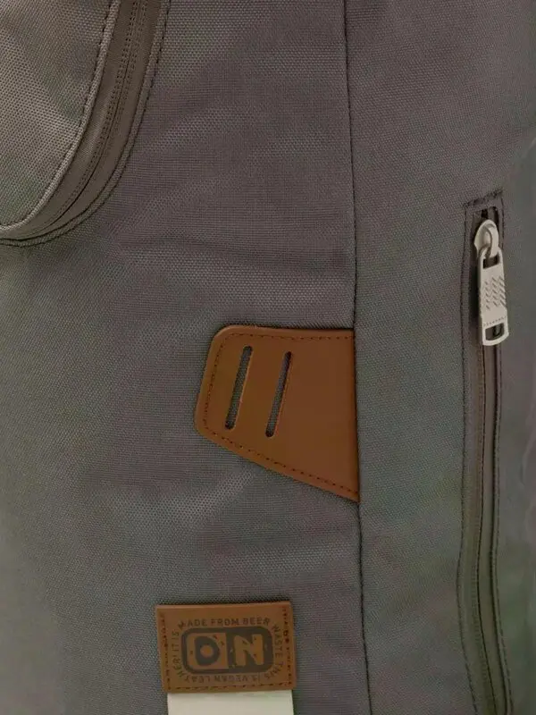 DOUGHNUT Roll-top Buckle-fastening Backpack - Grey