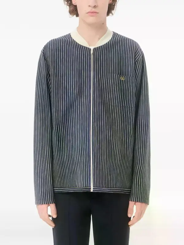 Valentino Garavani Viscose Sweatshirt With Striped Vlogo