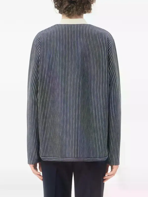 Valentino Garavani Viscose Sweatshirt With Striped Vlogo