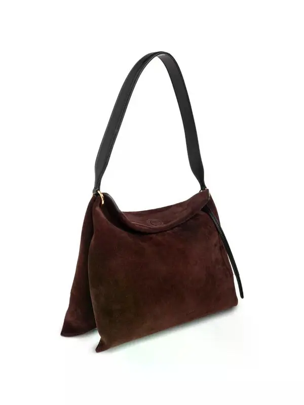 WANDLER Small Penelope Suede Shoulder Bag