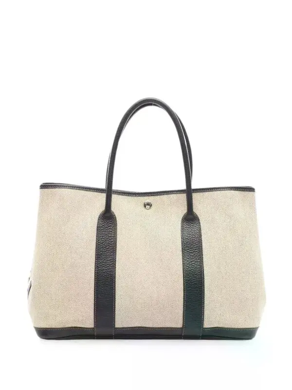 Hermès 2006 Bolduc Ribbon Tote Bag - Neutrals