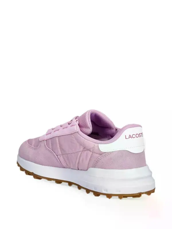 Lacoste Elite Active Evo Quilted-effect Suede-trim Sneakers