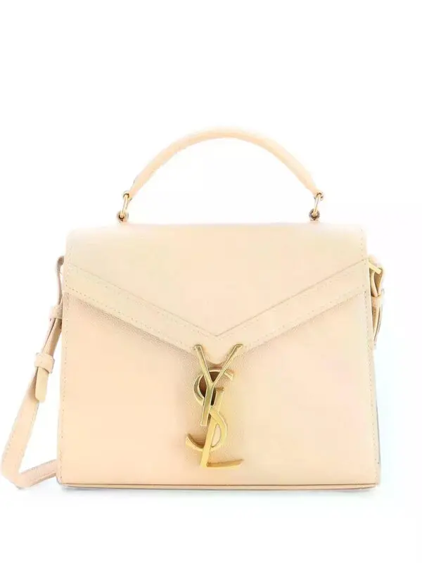 Saint Laurent Cassandra Top Handle Bag Leather Mini Shoulder Bag