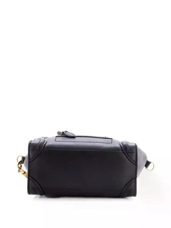 Celine Luggage Bag Smooth Leather Nano Crossbody Bag