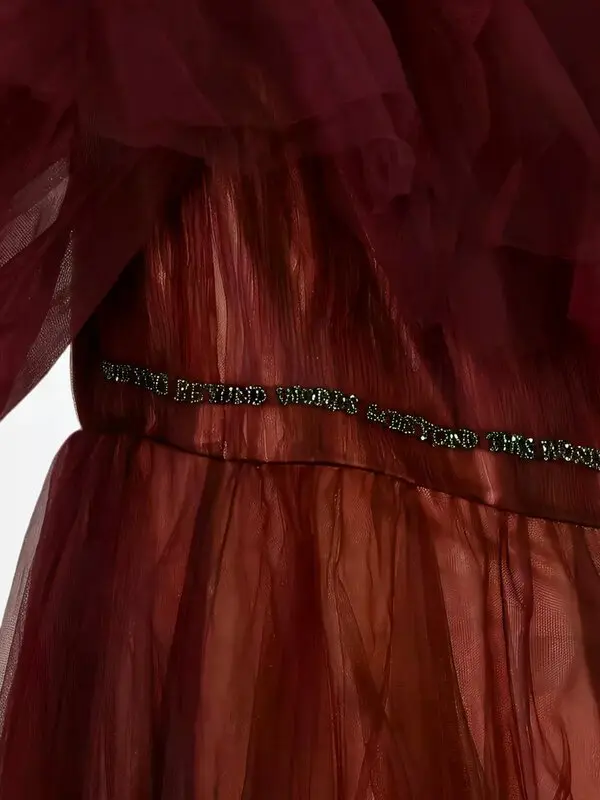 Valentino Garavani Ruffled Zip-up Dress