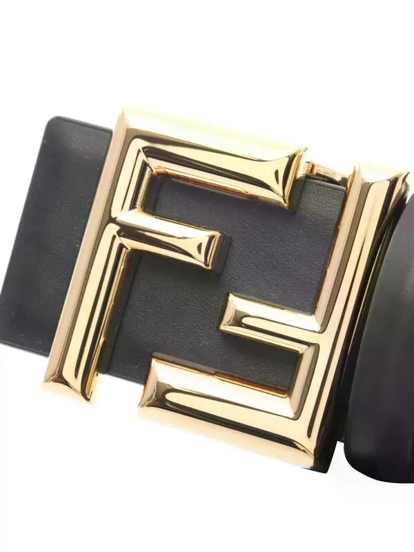 Fendi Zucca Ff Buckle Belt