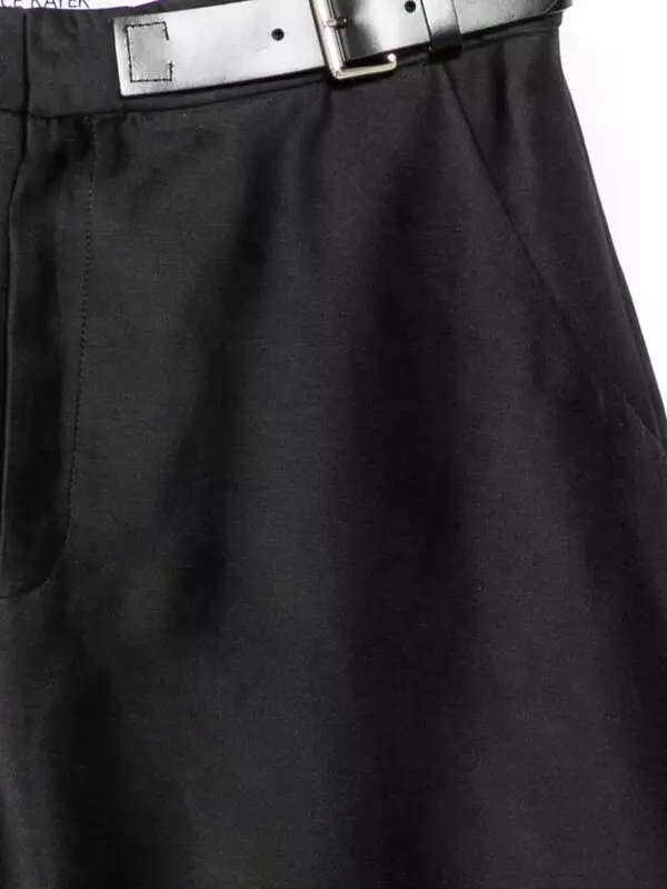 Dice Kayek Belted Wide-leg Culotte Trousers