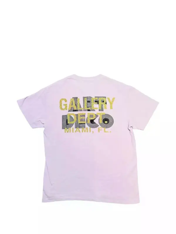 GALLERY DEPT. Art Deco Logo-print T-shirt