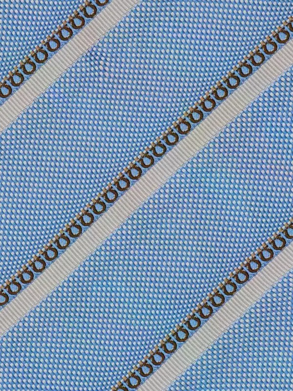 FERRAGAMO Regimental Jacquard Silk Tie