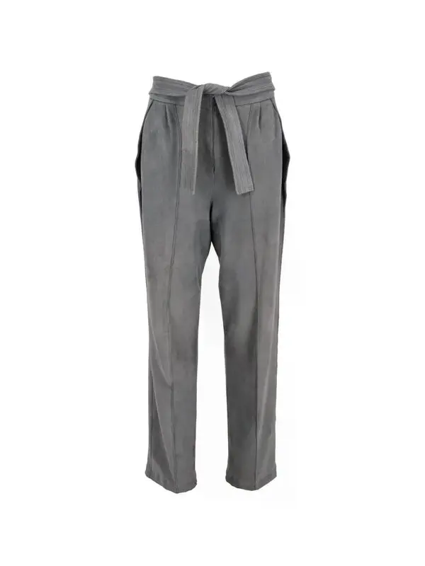 Giorgio Armani Belted Pleated Trousers