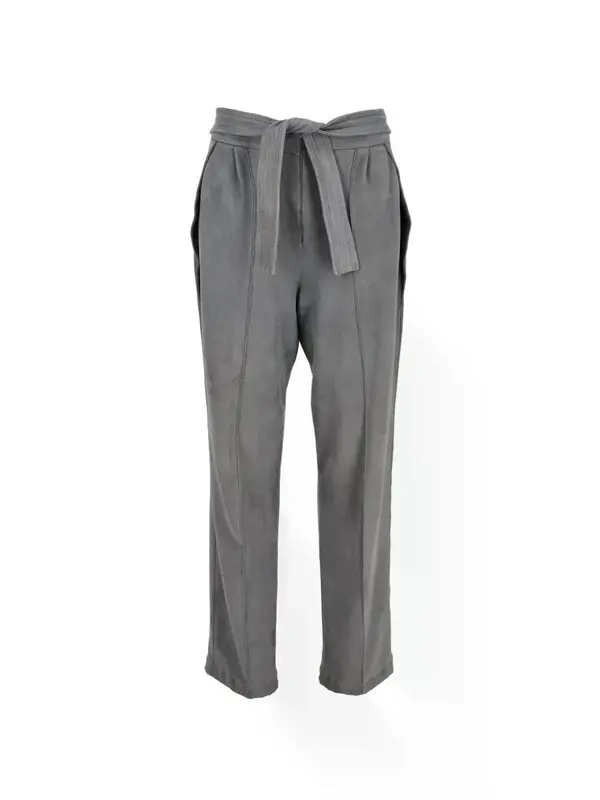 Giorgio Armani Belted Pleated Trousers