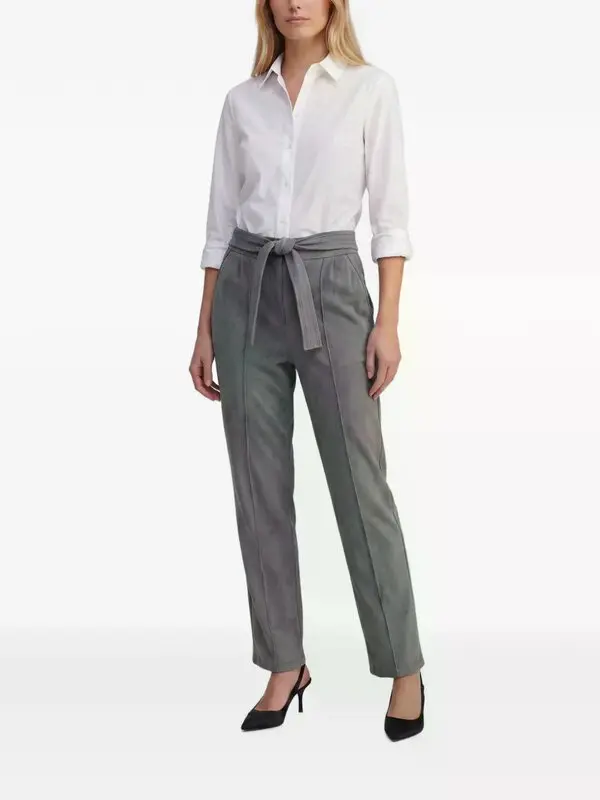 Giorgio Armani Belted Pleated Trousers