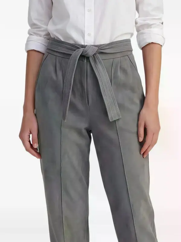 Giorgio Armani Belted Pleated Trousers