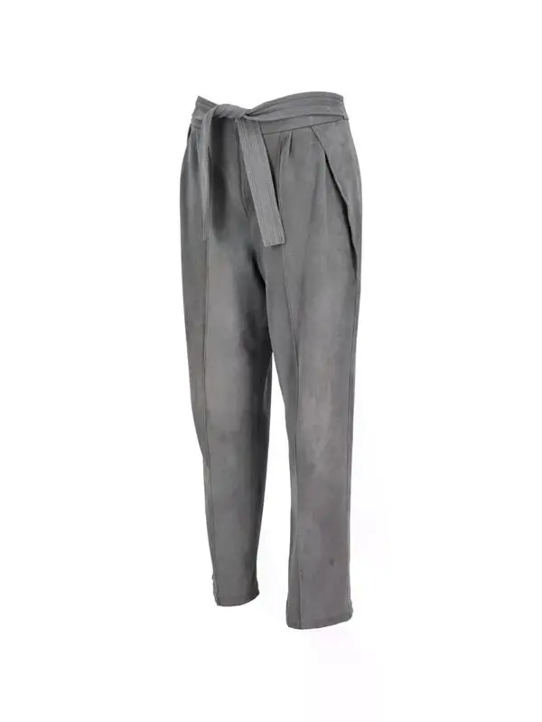 Giorgio Armani Belted Pleated Trousers