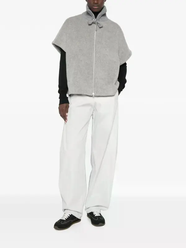 Herno High-neck Cap-sleeve Jacket