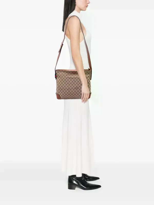 Gucci 2016-2026 Gg Canvas Web Crossbody Bag