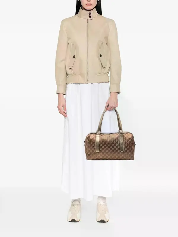 Gucci 2016-2026 Gg Satin Boston Bag