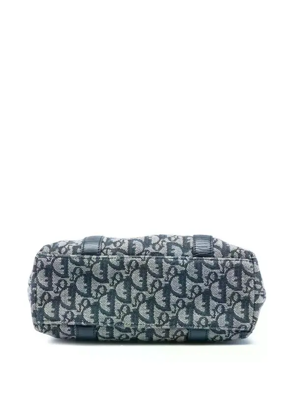 Dior 2002 Diorissimo Trotter Canvas Tote Bag