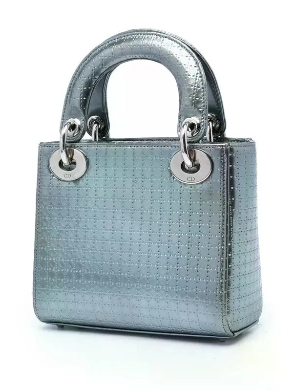 Dior Mini Lady Satchel - Blue