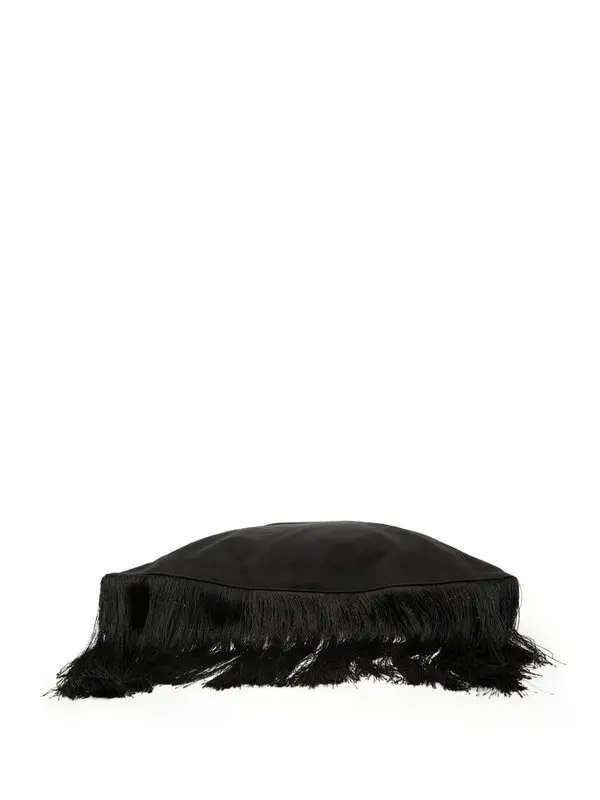 Burberry 2000-2017 Canvas Olympia Fringe Clutch Bag