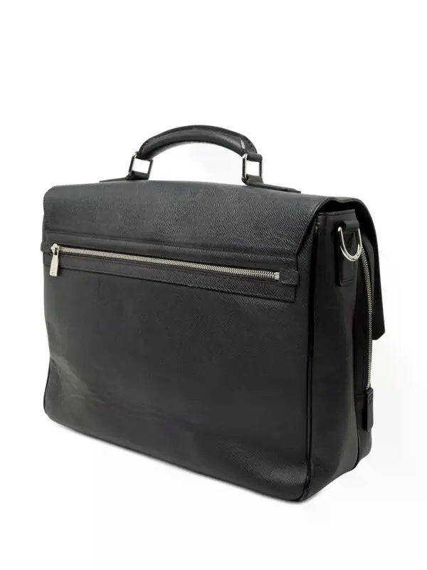LOUIS VUITTON Taiga Vassili Pm Business Bag