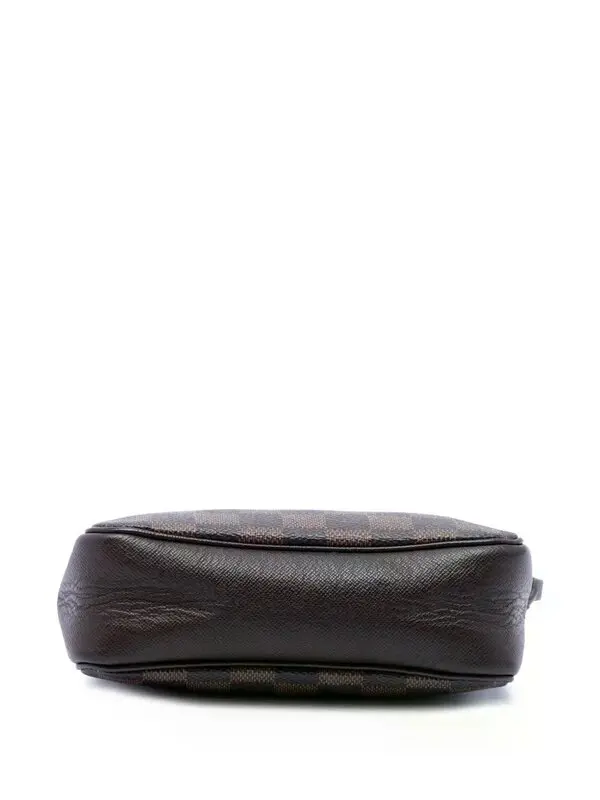 LOUIS VUITTON 2000 Damier Ebene Trousse Pochette Handbag