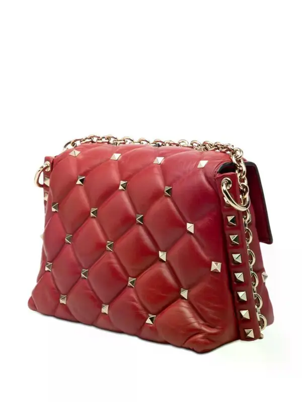 Valentino Garavani 2017-2020 Nappa Candystud Crossbody Bag