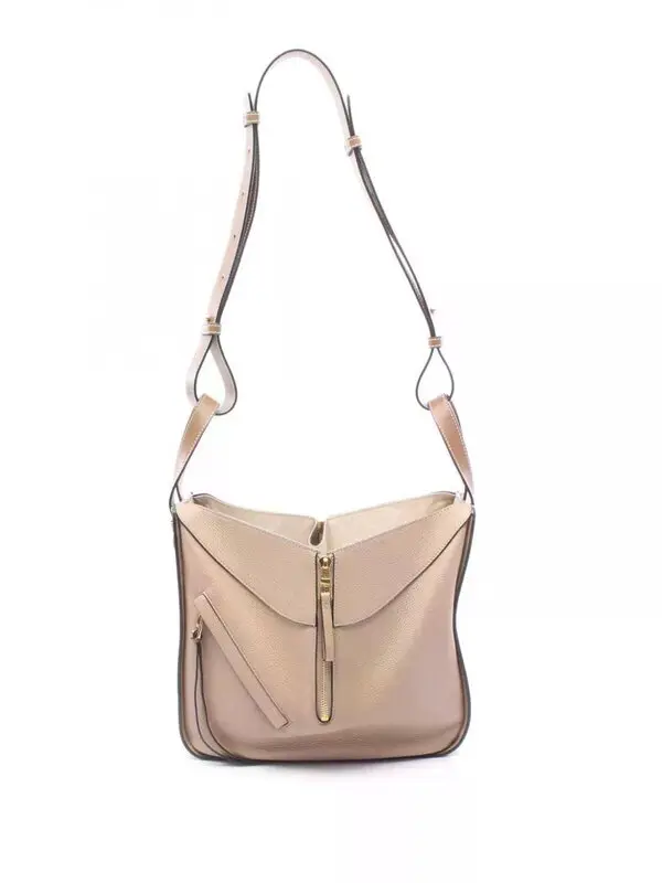 Loewe 2010-2026 Small Grained Calfskin Hammock Bag Satchel