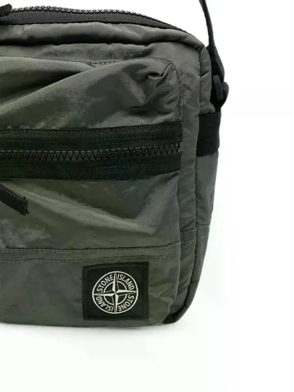 Stone Island Logo Patch Messenger Bag