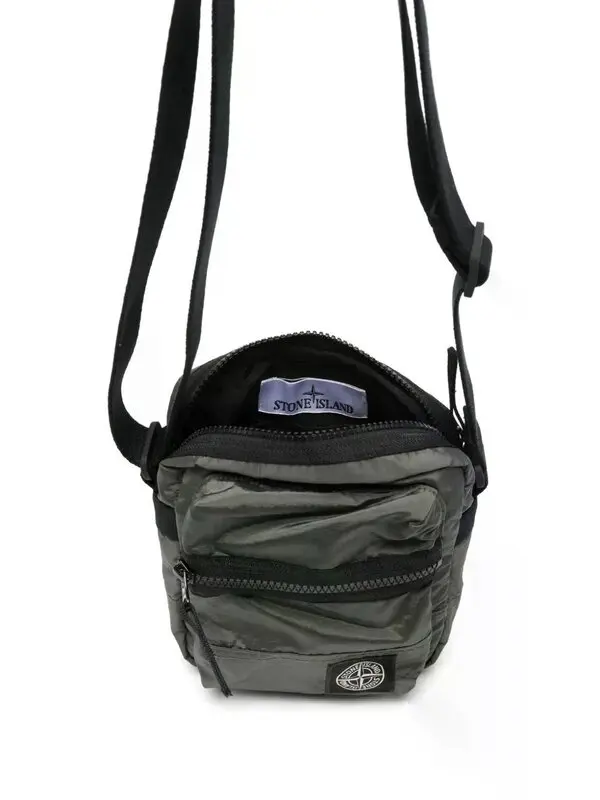 Stone Island Logo Patch Messenger Bag