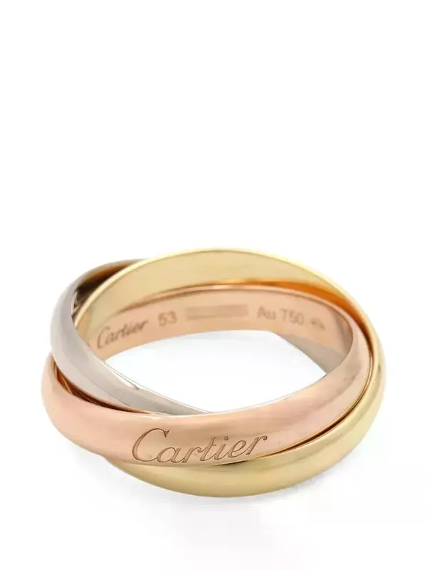 Cartier 2010s Trinity Ring - Silver