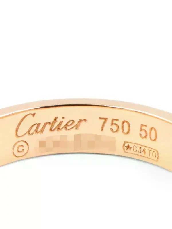 Cartier 18k Rose Gold Love Ring