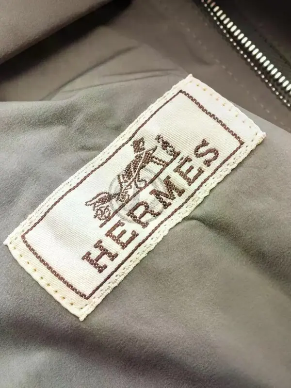 Hermès 2010s Serie Button Blouson Jacket