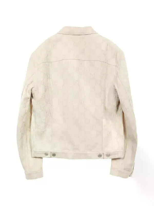 Gucci 2000s Gg Cotton Jacquard Jacket